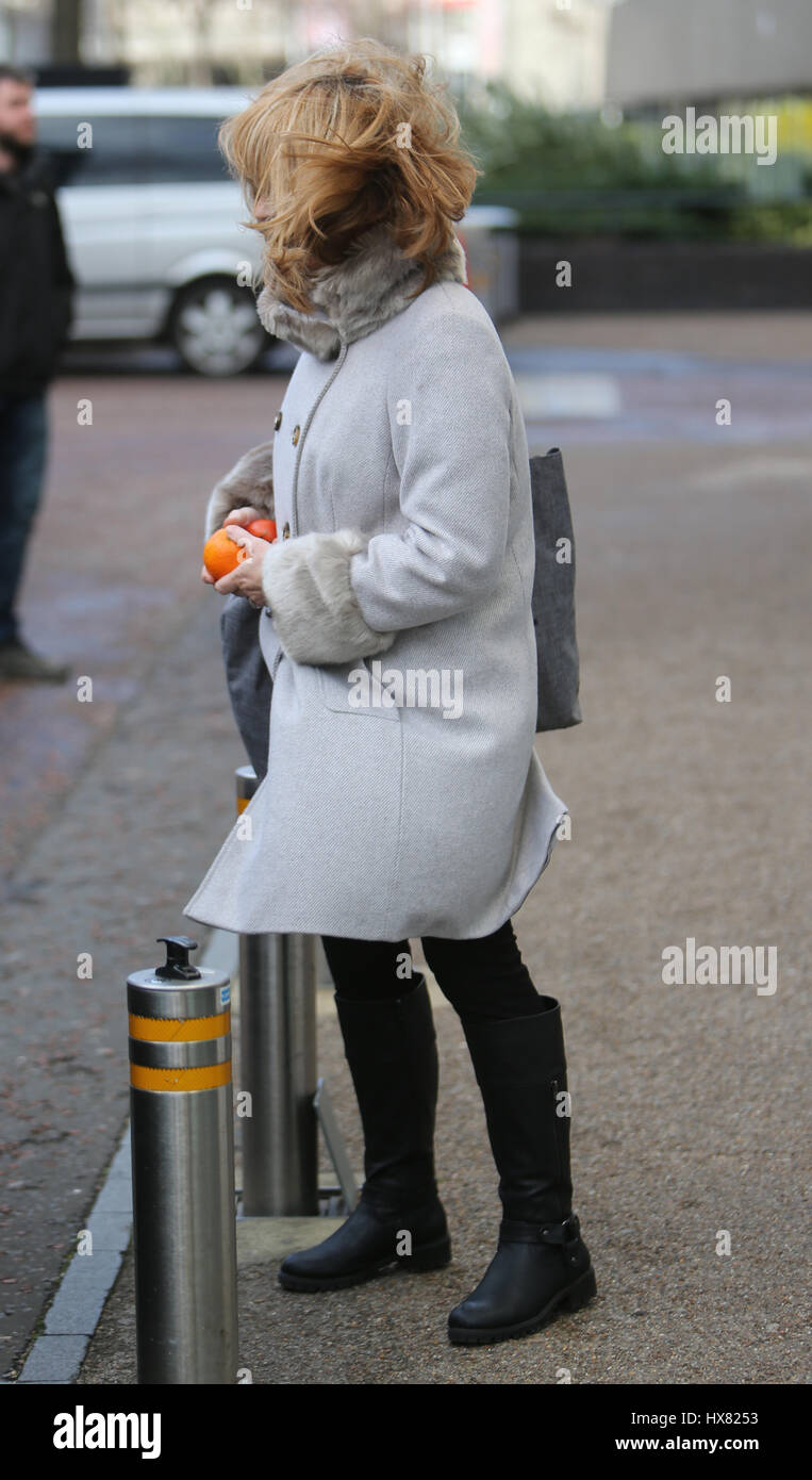 Windswept Kate Garraway outside ITV Studios Featuring: Kate Garraway ... Windswept Kate Garraway outside ITV Studios Featuring: Kate Garraway ...
