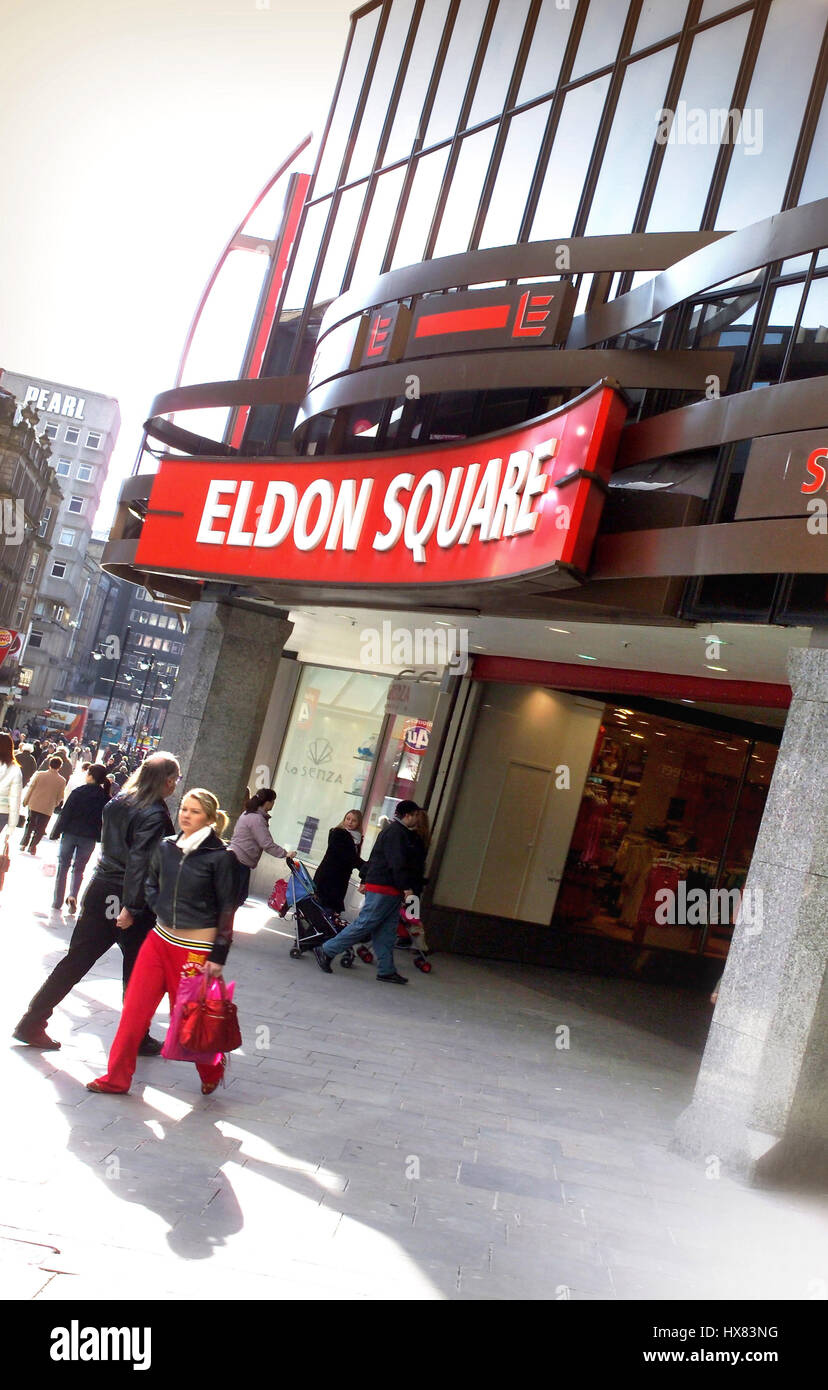 Eldon square shopping centre mall hi-res stock photography and images ...
