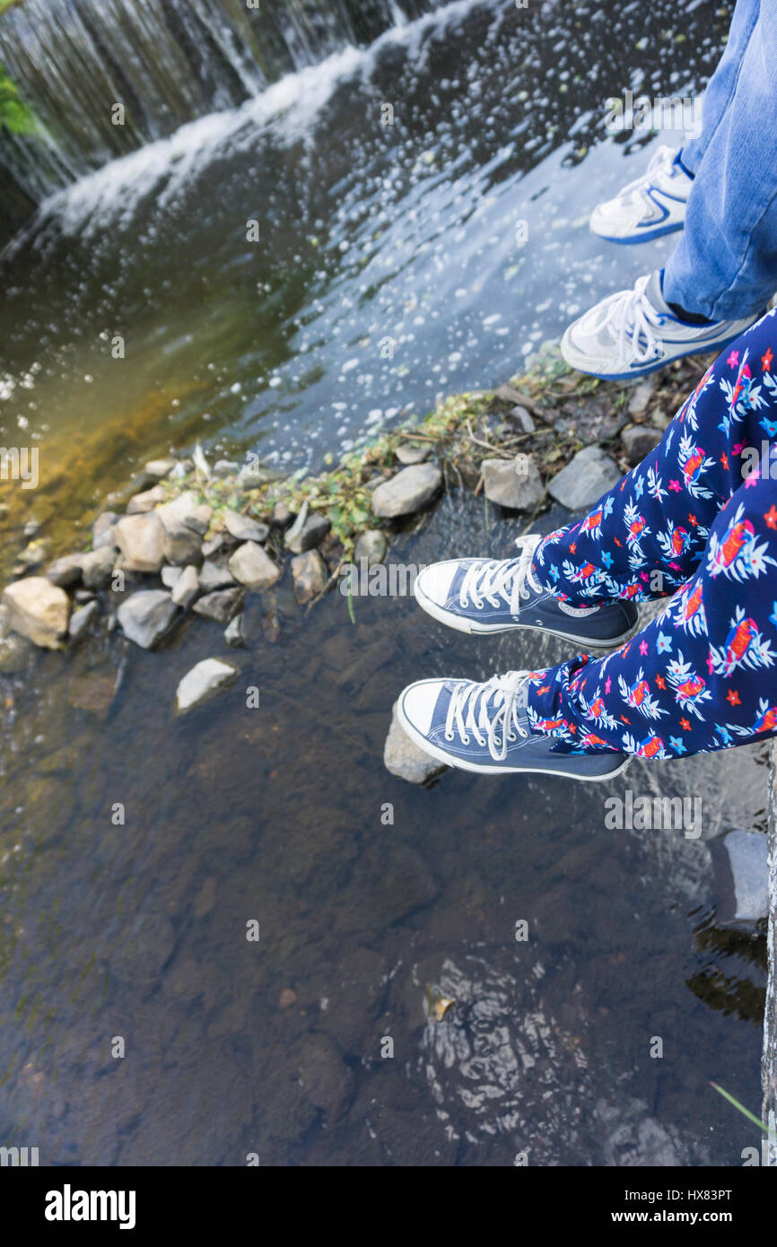 First foot forward in life Stock Photo - Alamy