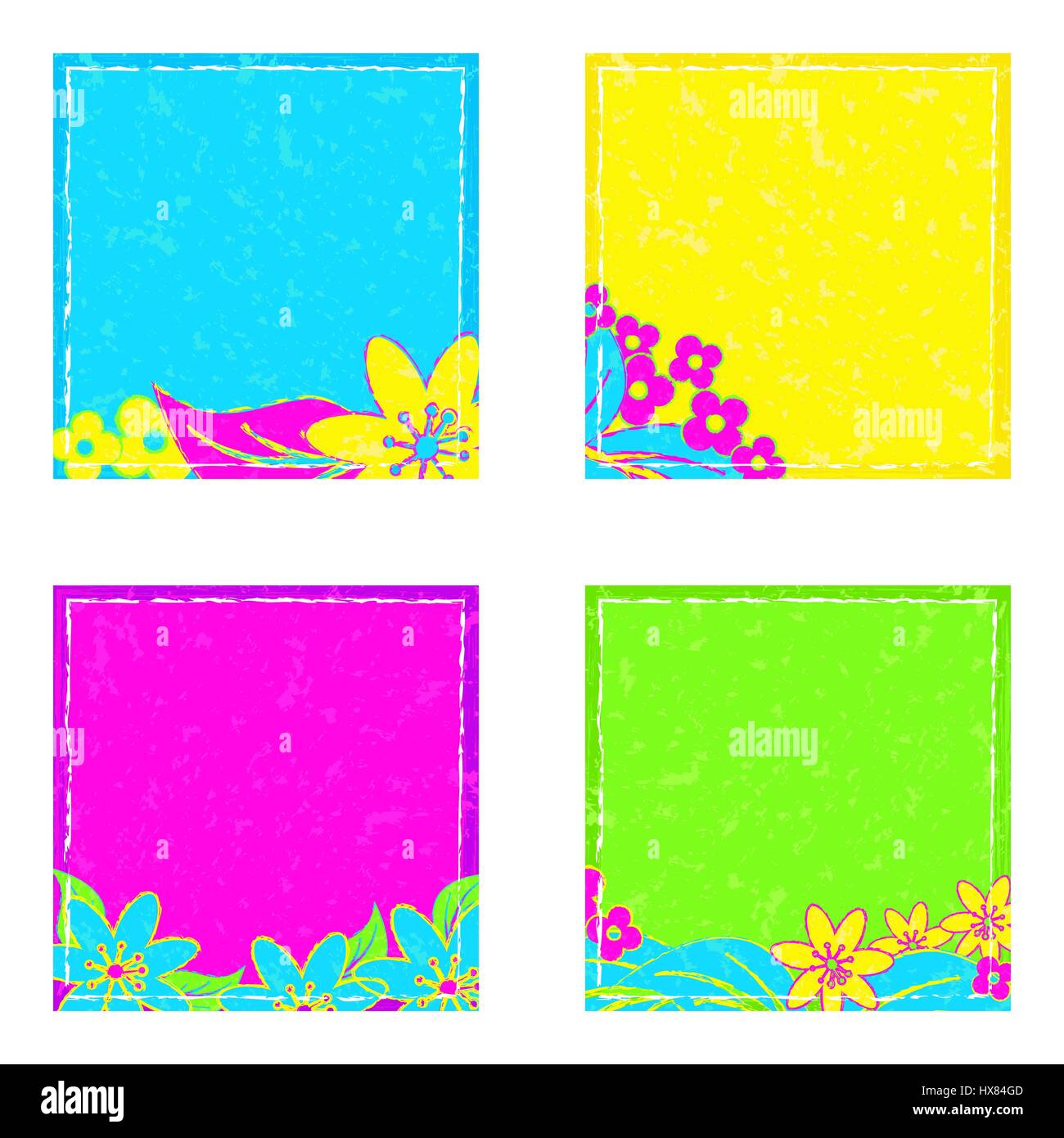 Bright isolated stickers in neon-style entries. Stickers with the ...