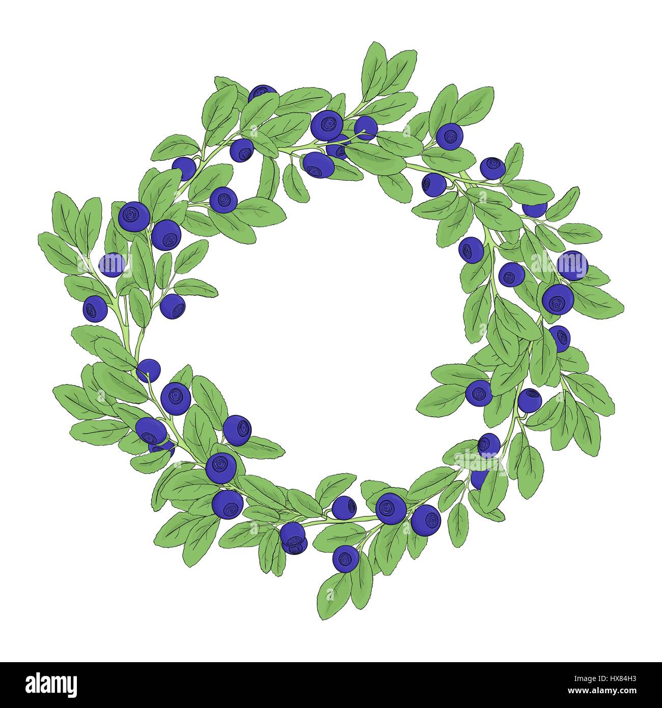 Dark Green Circle Outline