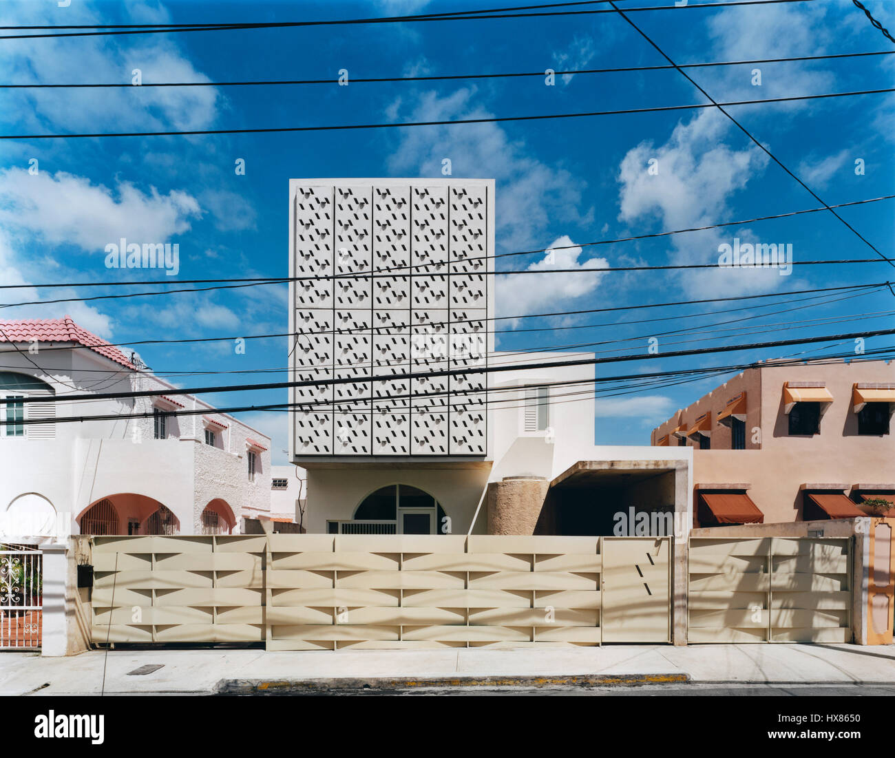 Overall view from the street. Casa Delpin, San Juan, Puerto Rico ...