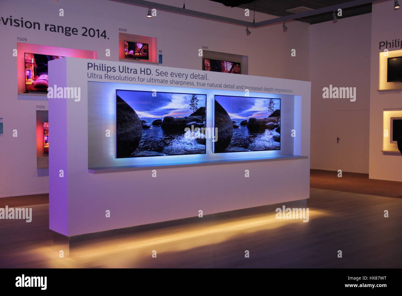 Exhibition stand philips hi-res stock photography and images - Alamy