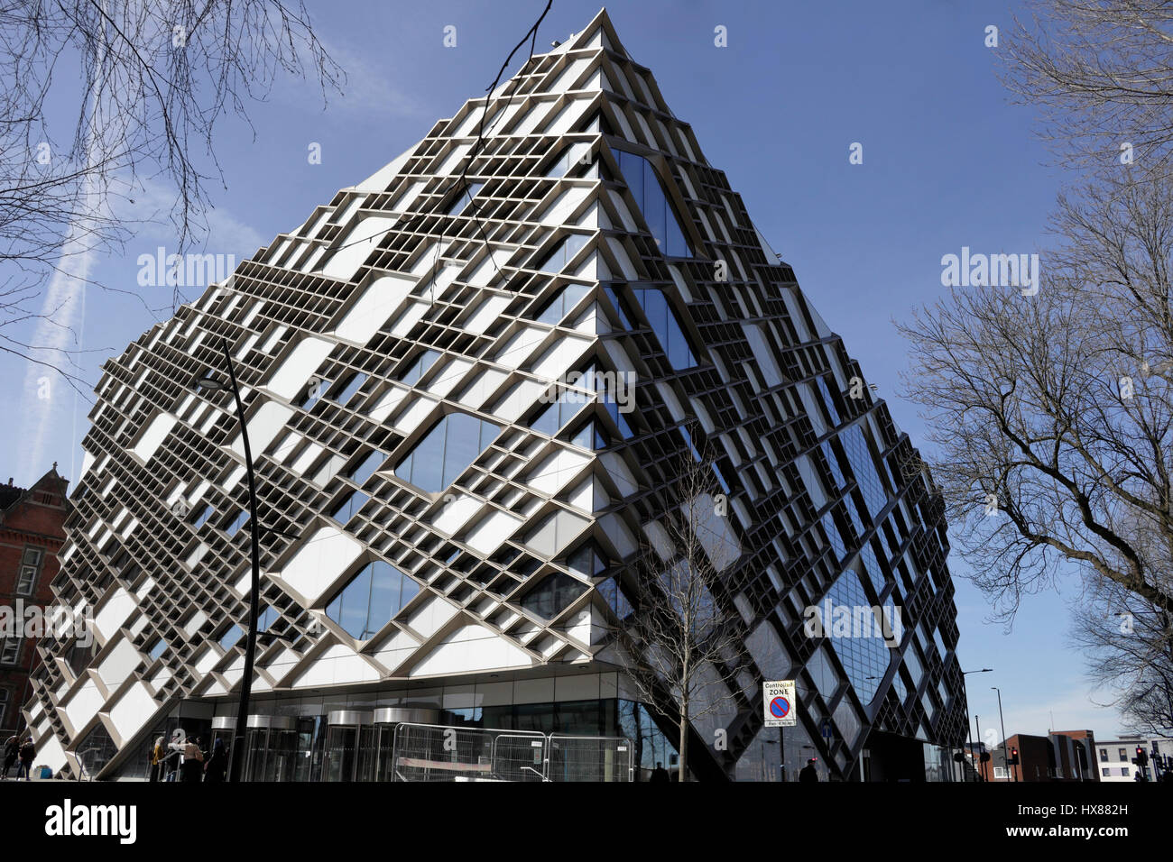 Diamond building at Sheffield university, England UK, Modern ...