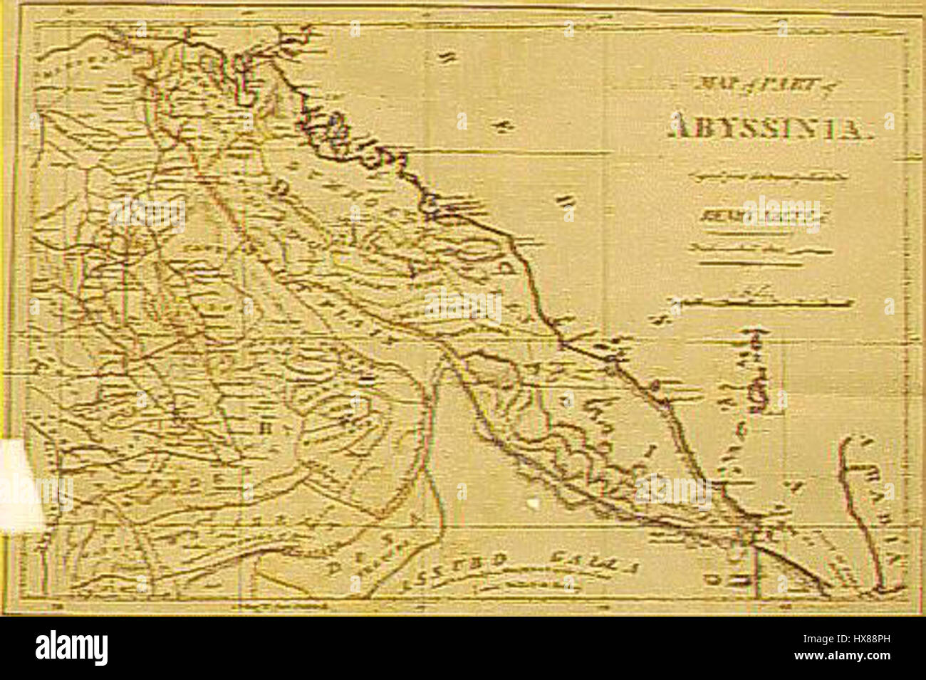 Ethiopian map hi-res stock photography and images - Alamy