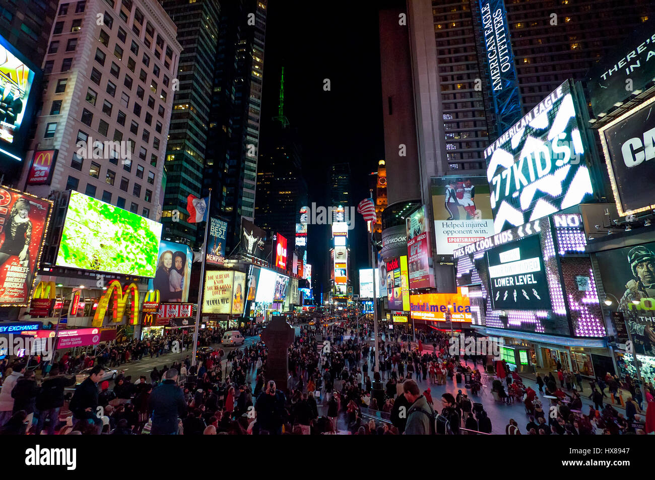 Times square stage hi-res stock photography and images - Alamy