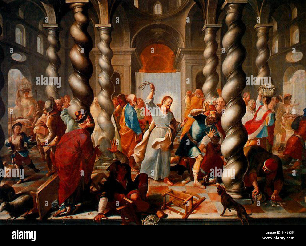 'Expulsion of the Merchants from Miranda' is a historical scene ...