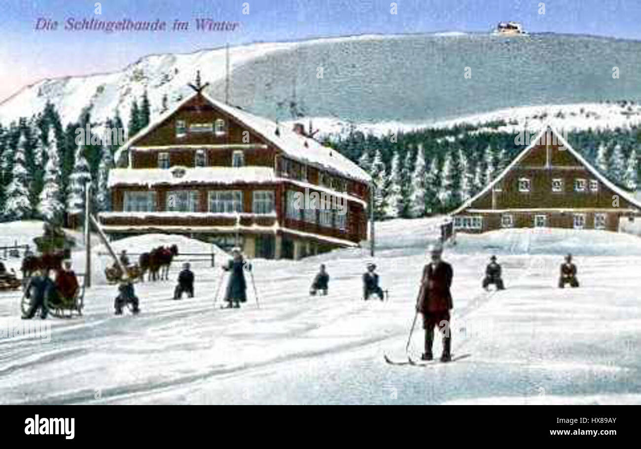Schlingelbaude is a traditional Alpine building located in the German ...