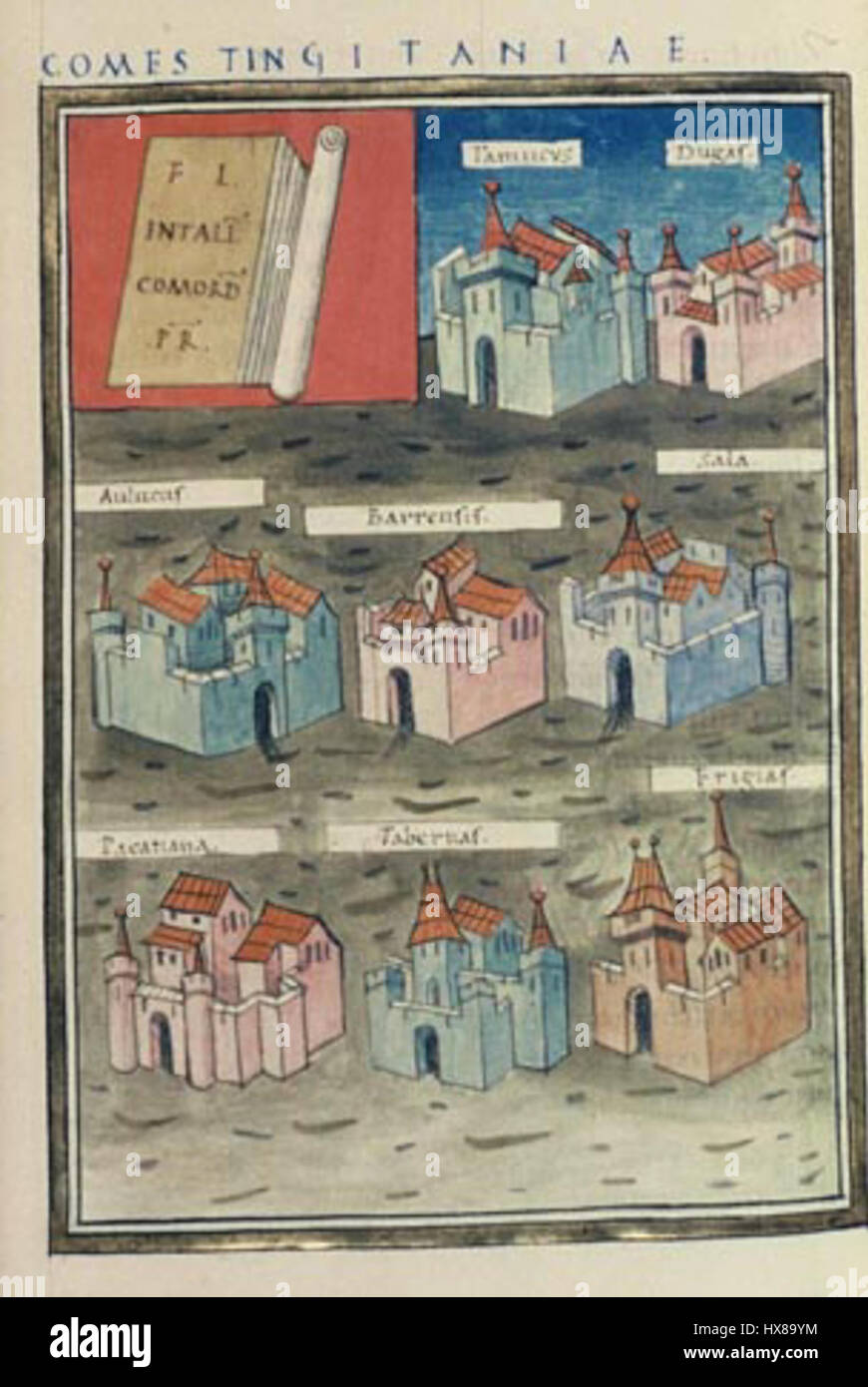 The 'Notitia Dignitatum' is a Roman document that lists official ...