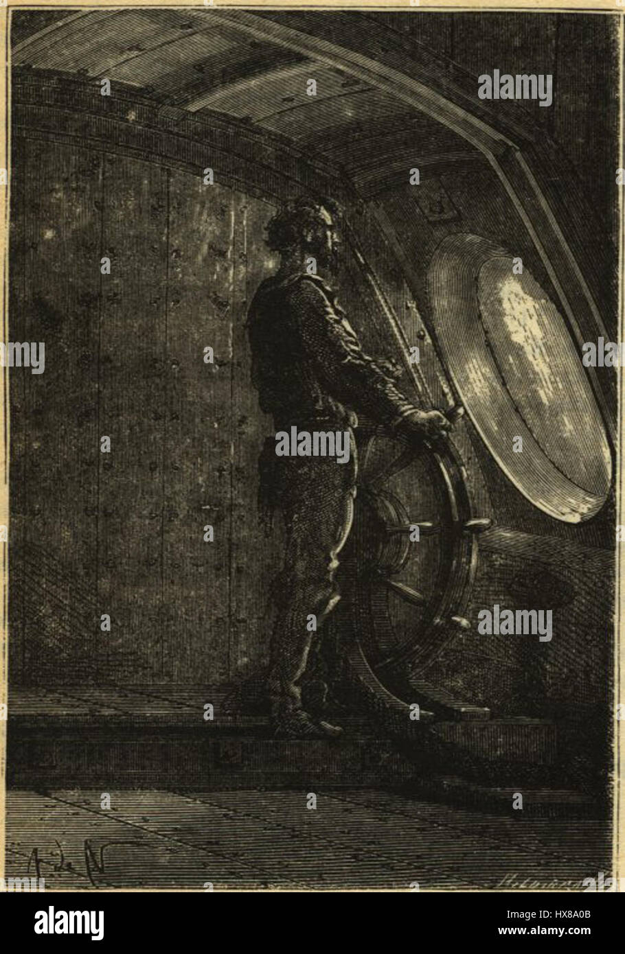 The Nautilus is a fictional submarine from Jules Verne's 'Twenty ...