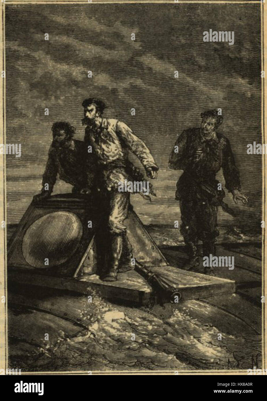 'Nemo on Nautilus' depicts Captain Nemo from Jules Verne’s novel ...