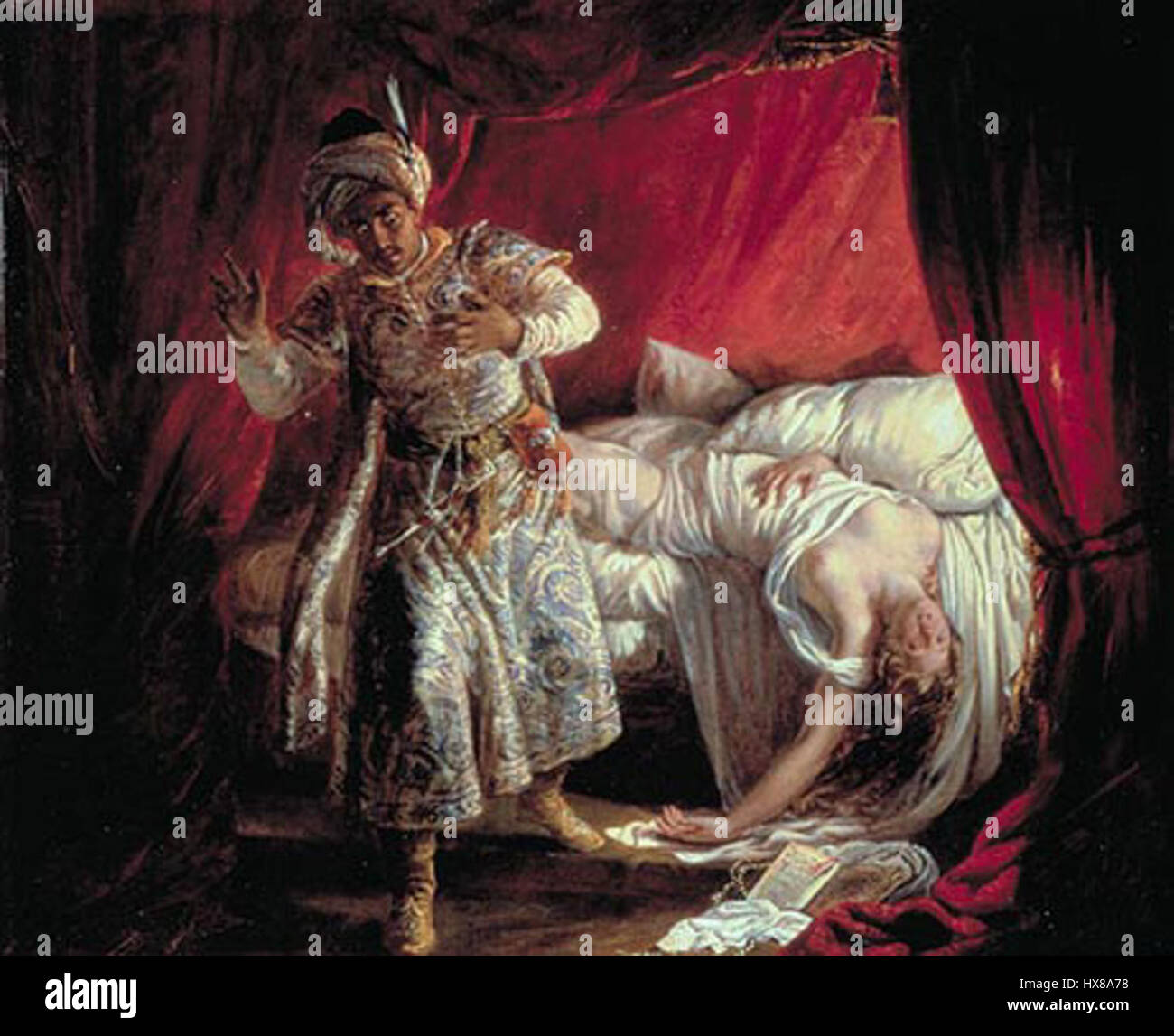 Othello desdemona painting hi-res stock photography and images - Alamy