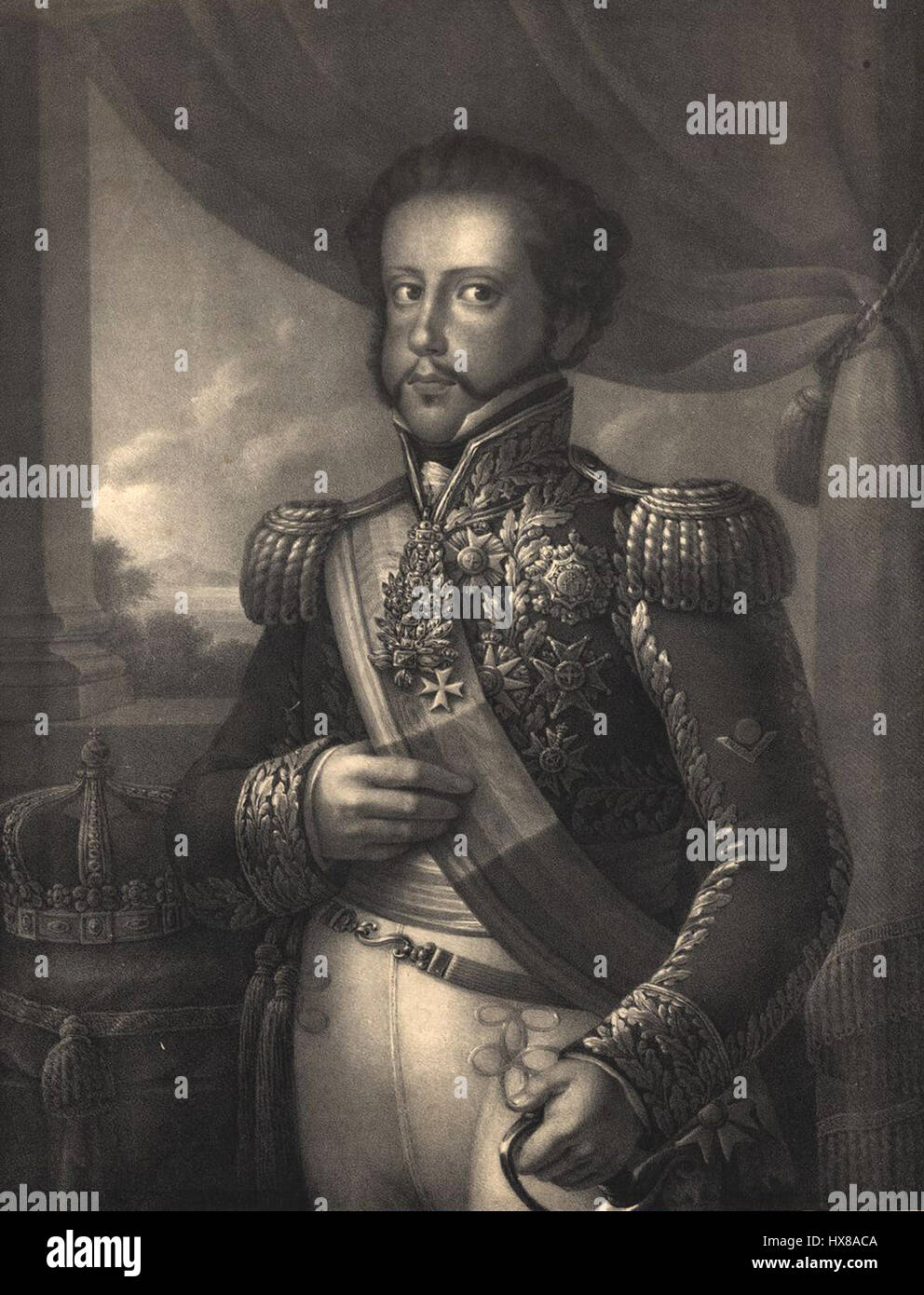 Pedro I do Brasil por Gianni Stock Photo - Alamy