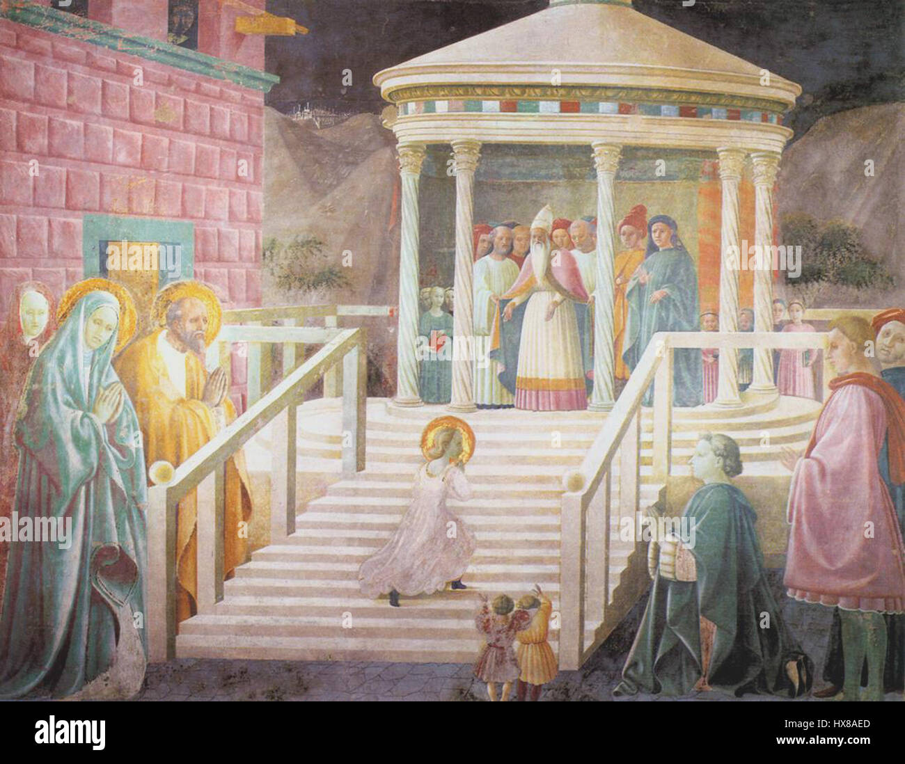 Paolo Uccello’s 'Presentation of Mary in the Temple' captures a ...