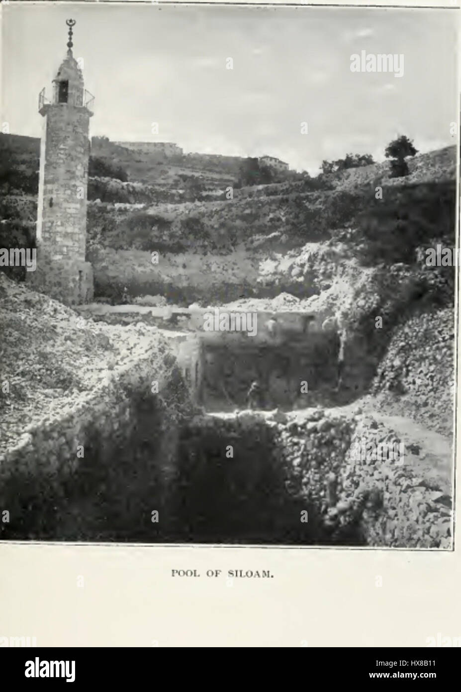 Pool of siloah 1903 Stock Photo - Alamy