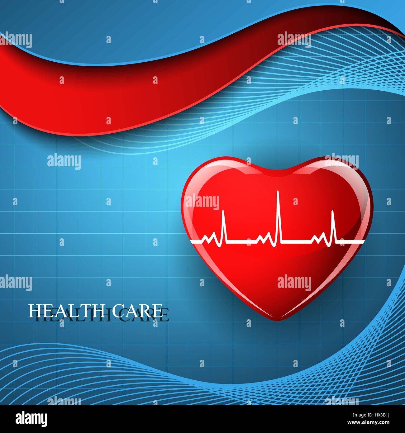 Heart shape on the abstract colorful background Stock Vector Image ...