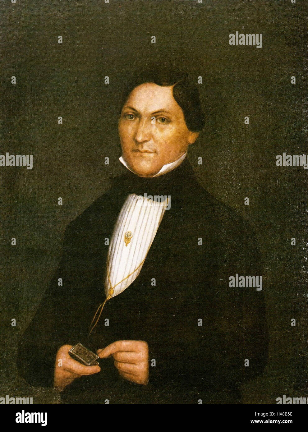 This 1840 portrait of Pedro Castillo captures the likeness of the ...