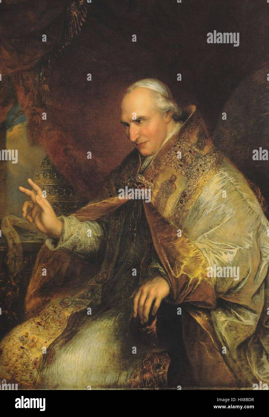 Pope Pius VIII, born Francesco Saverio Castiglioni, served as the Pope ...