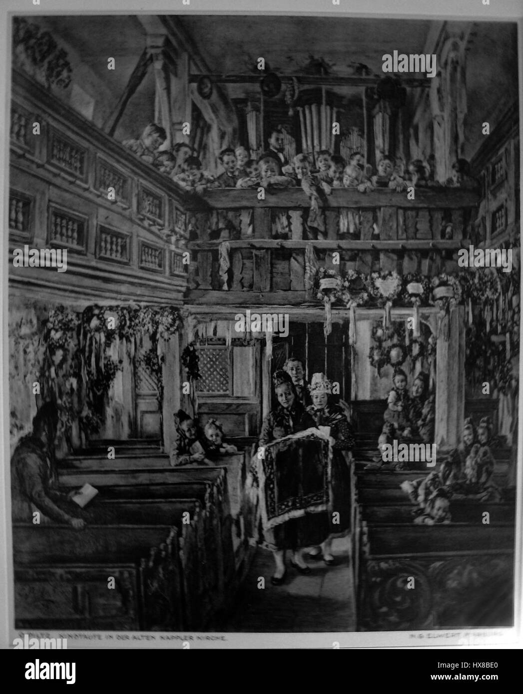 Christening oil Black and White Stock Photos & Images - Alamy