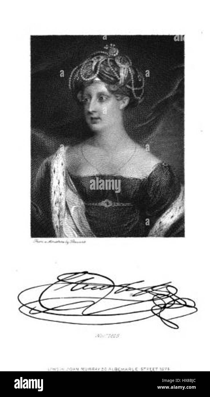 Princess Augusta Charlotte Of Wales High Resolution Stock Photography ...