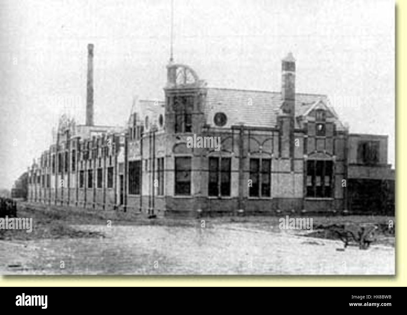 A historical image of the Rademakers chocolate factory in 1900 ...