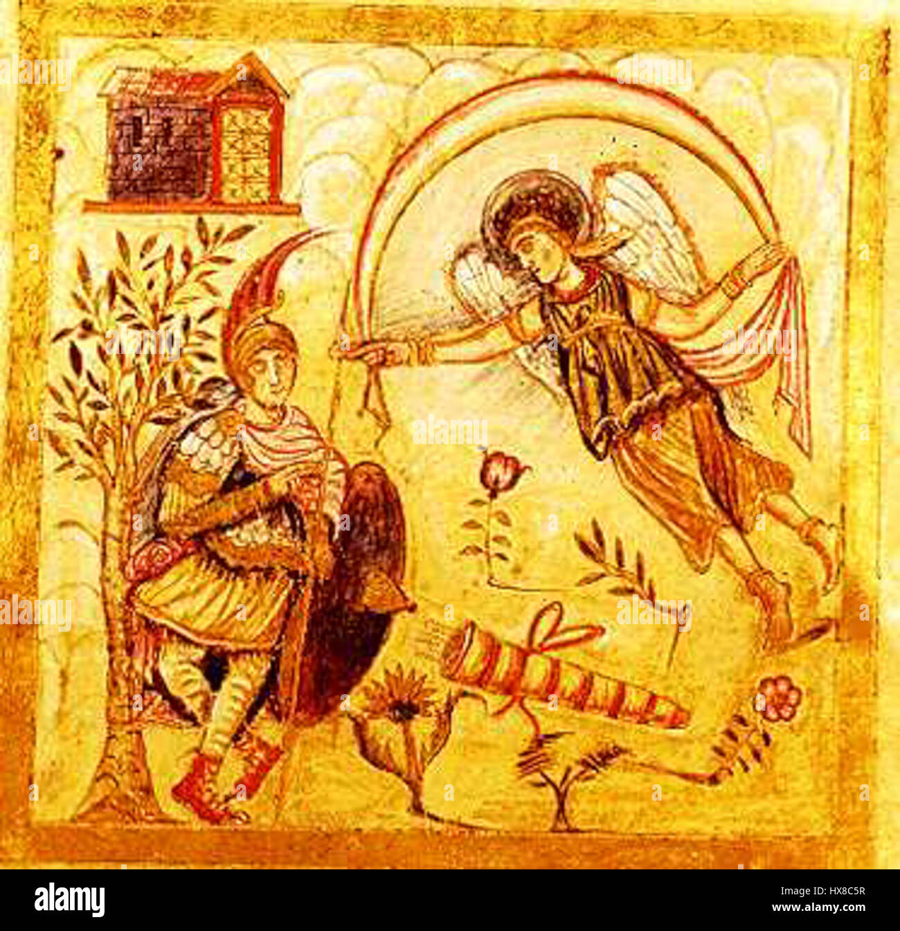 The Roman Virgil Folio 074v is part of an ancient manuscript containing ...