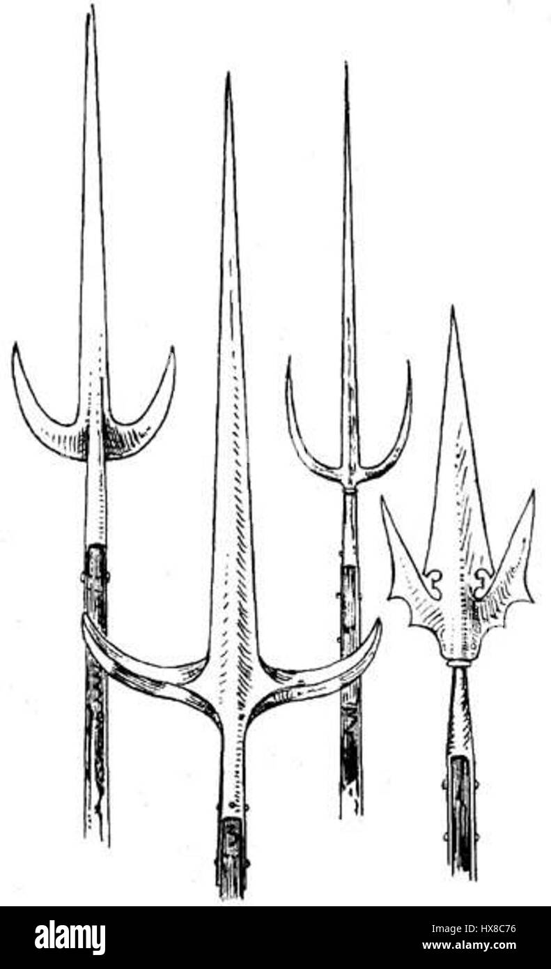 Ranseurs are long, spear-like weapons that were historically used in ...