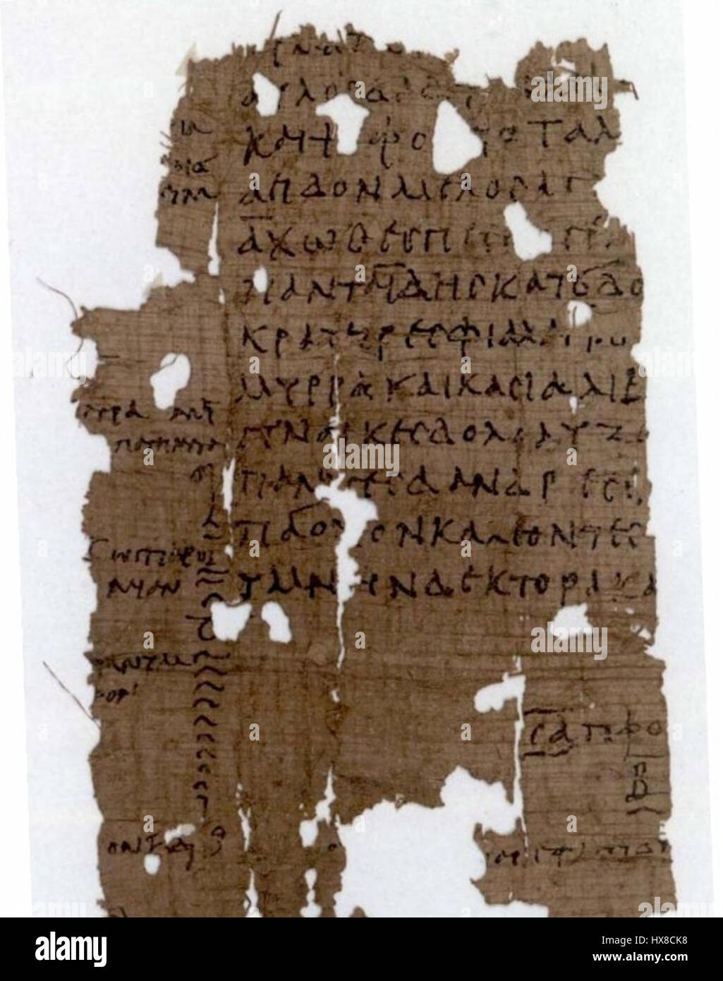This fragment of Sappho's poetry from the 6th century BCE captures her ...