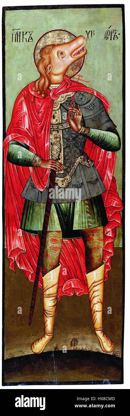 Saint christopher icon hi-res stock photography and images - Alamy