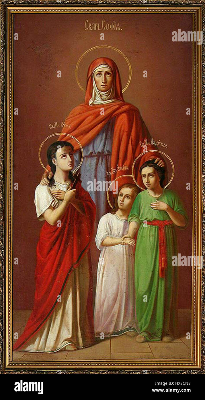 Saint Sofia Vera Uniate refers to a religious image or representation related to the Uniate ...