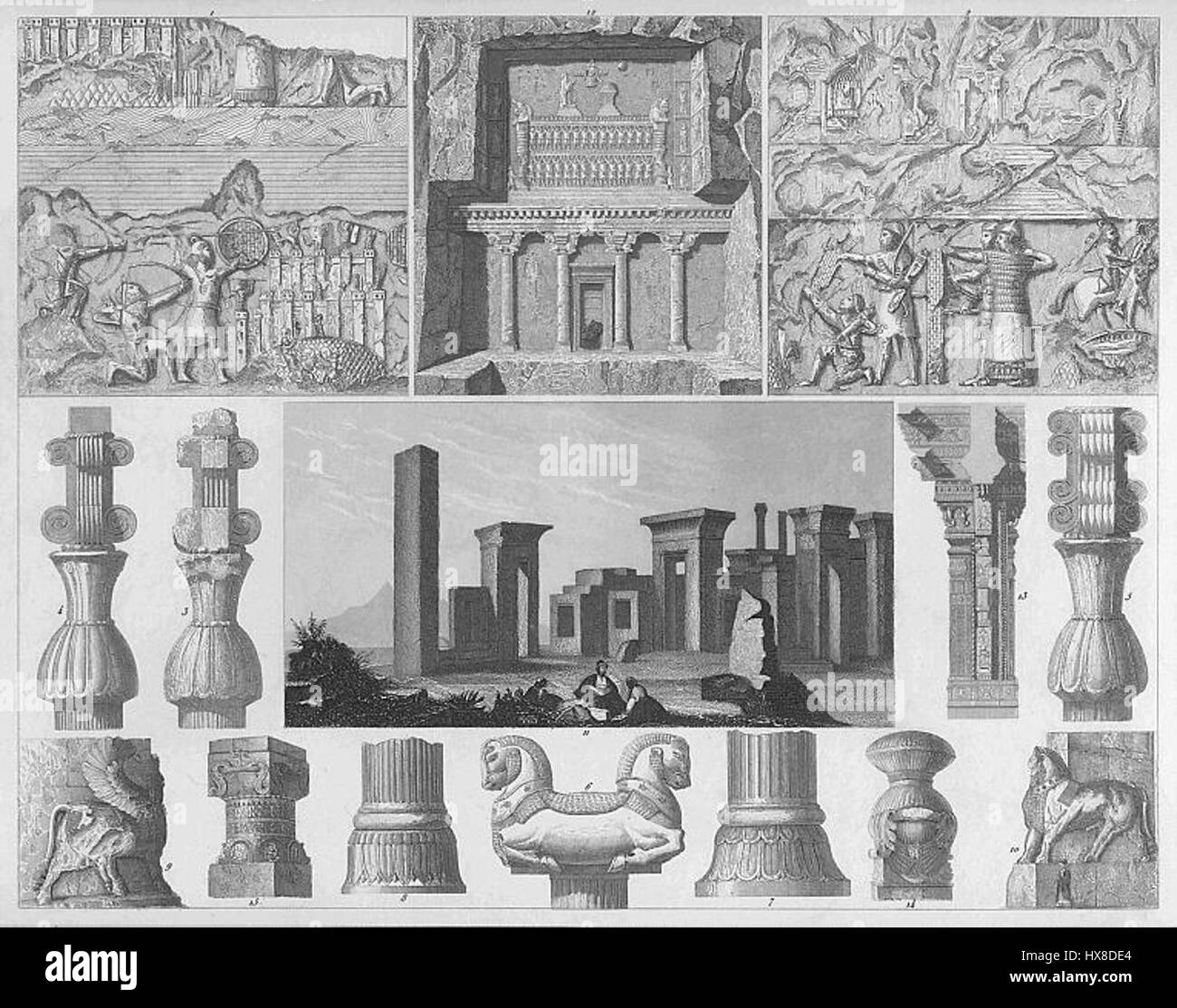 Pillar with designs hi-res stock photography and images - Alamy