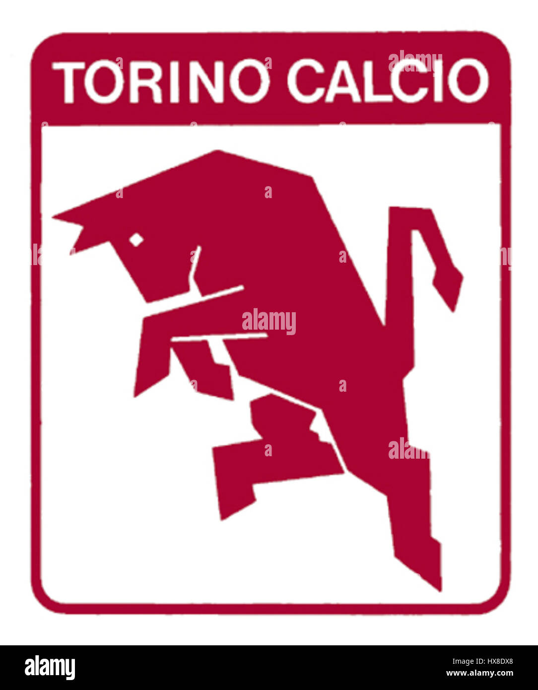 The 'Stemma' (Coat of Arms) of Turin, from the 1980s, represents the ...