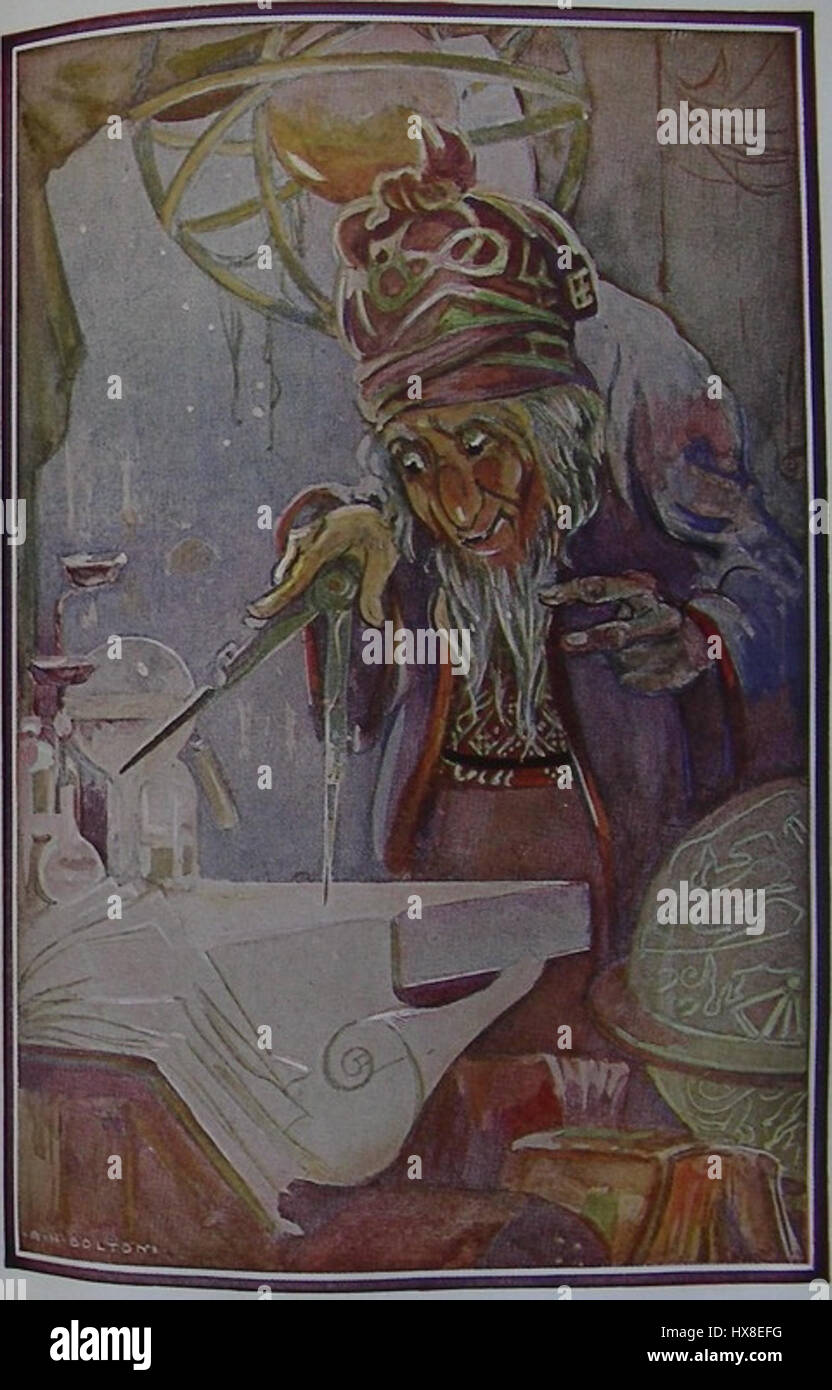 The famous African magician is a representation of traditional magical ...