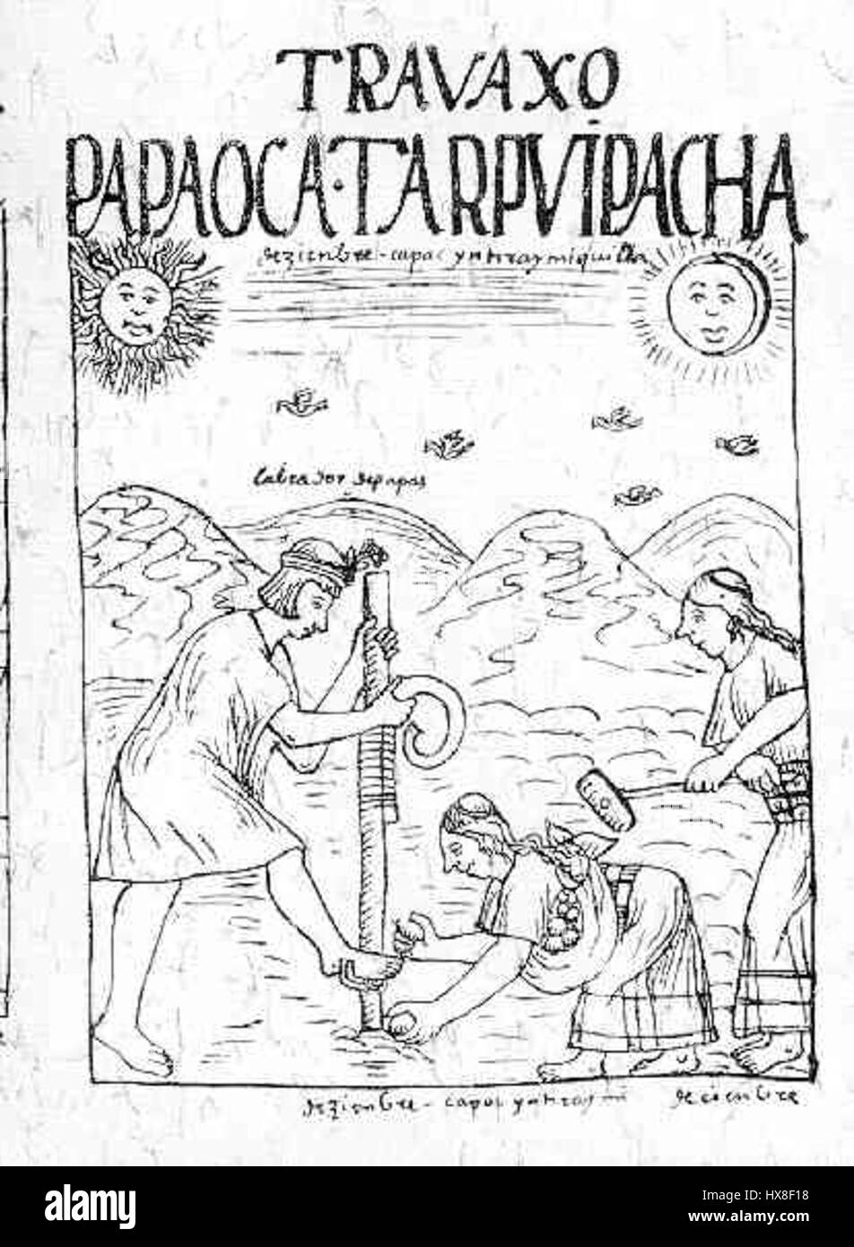 'Trabajo Inca' refers to the labor system of the Inca Empire, where ...