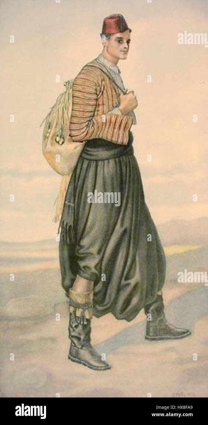 'Vraka Cyprus Greek Costume' refers to the traditional Greek costume ...
