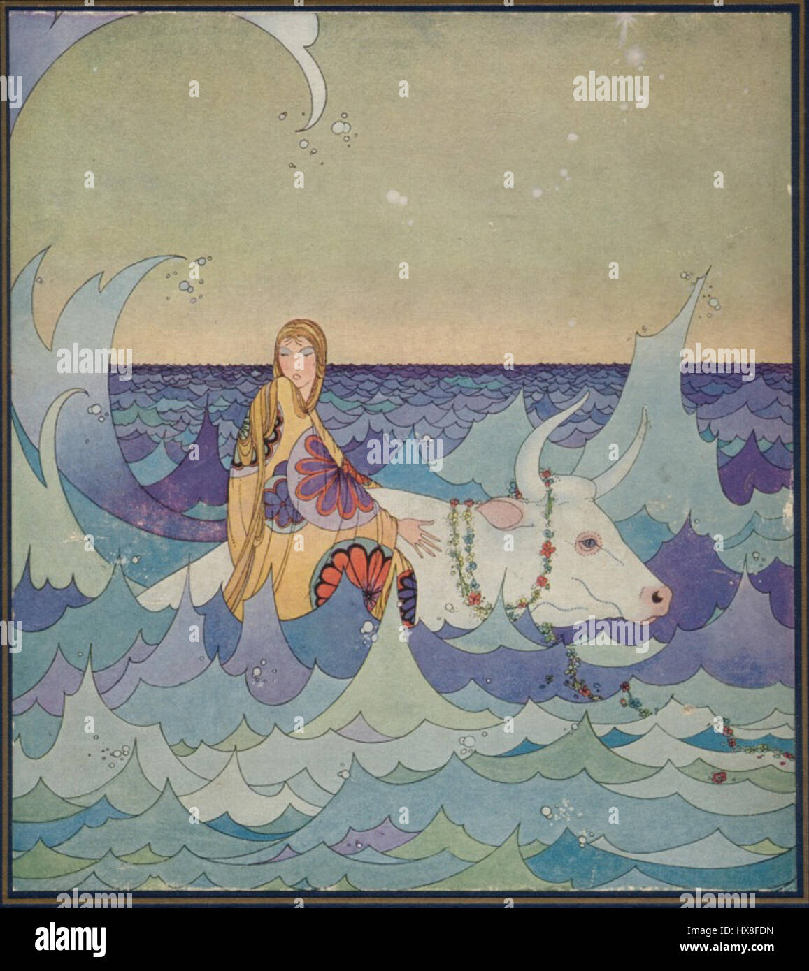 'Vfs Europa and the Bull 002' refers to a representation of the ...