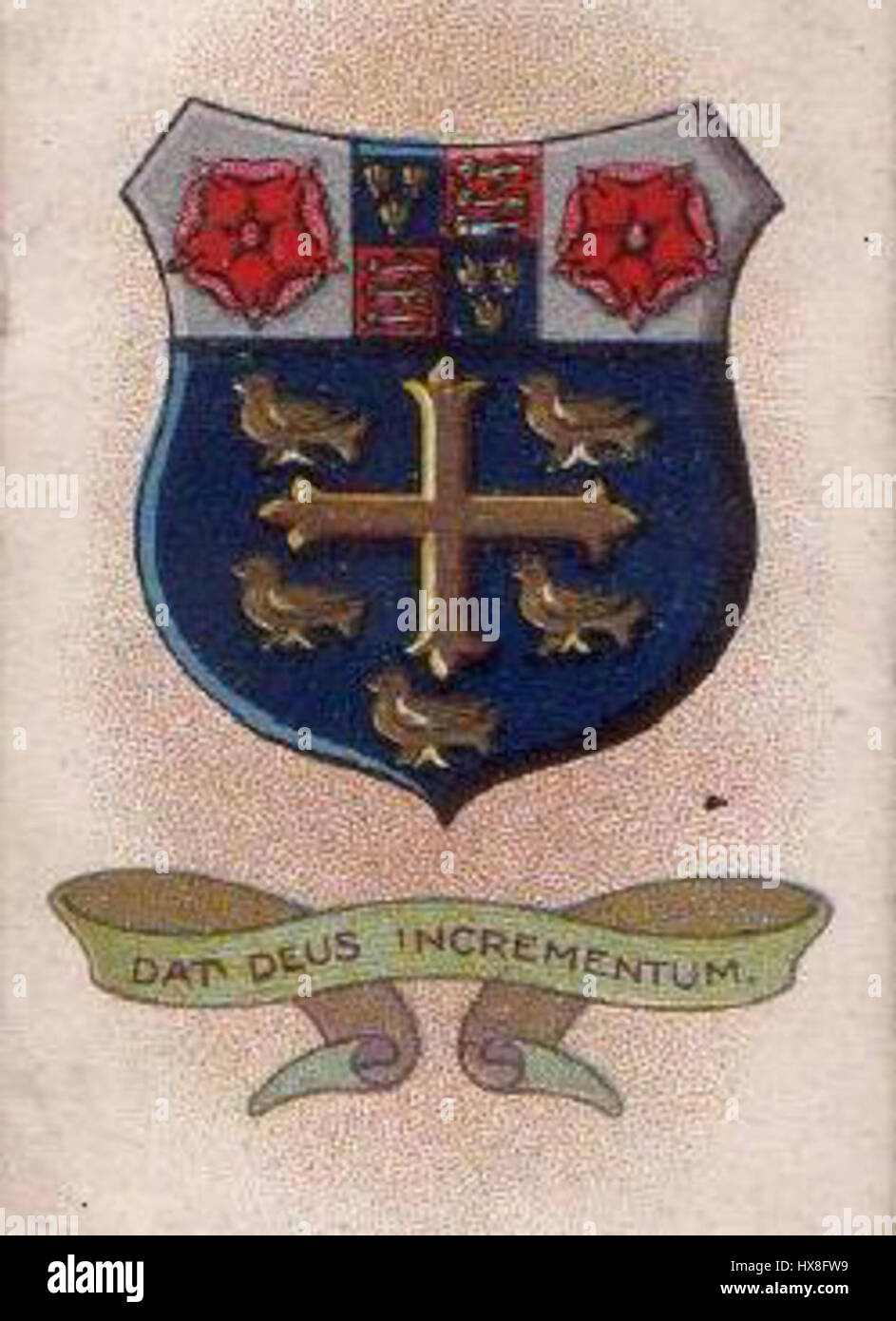 The Westminster School Arms is a heraldic emblem representing the ...
