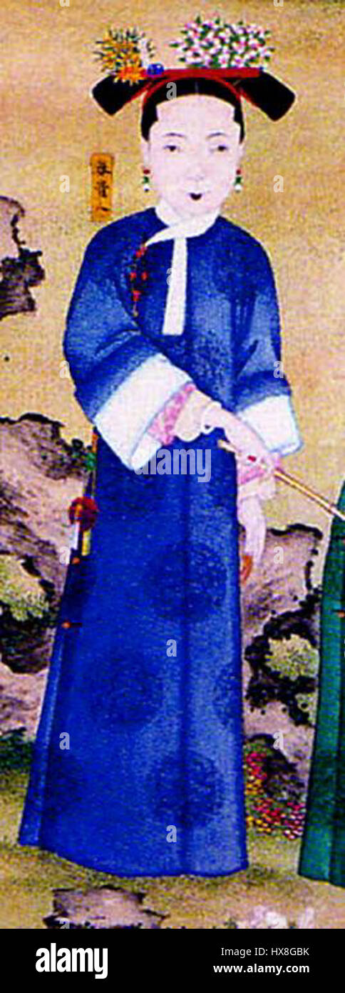 Worthy Lady Chun is a Chinese painting representing a respected female ...