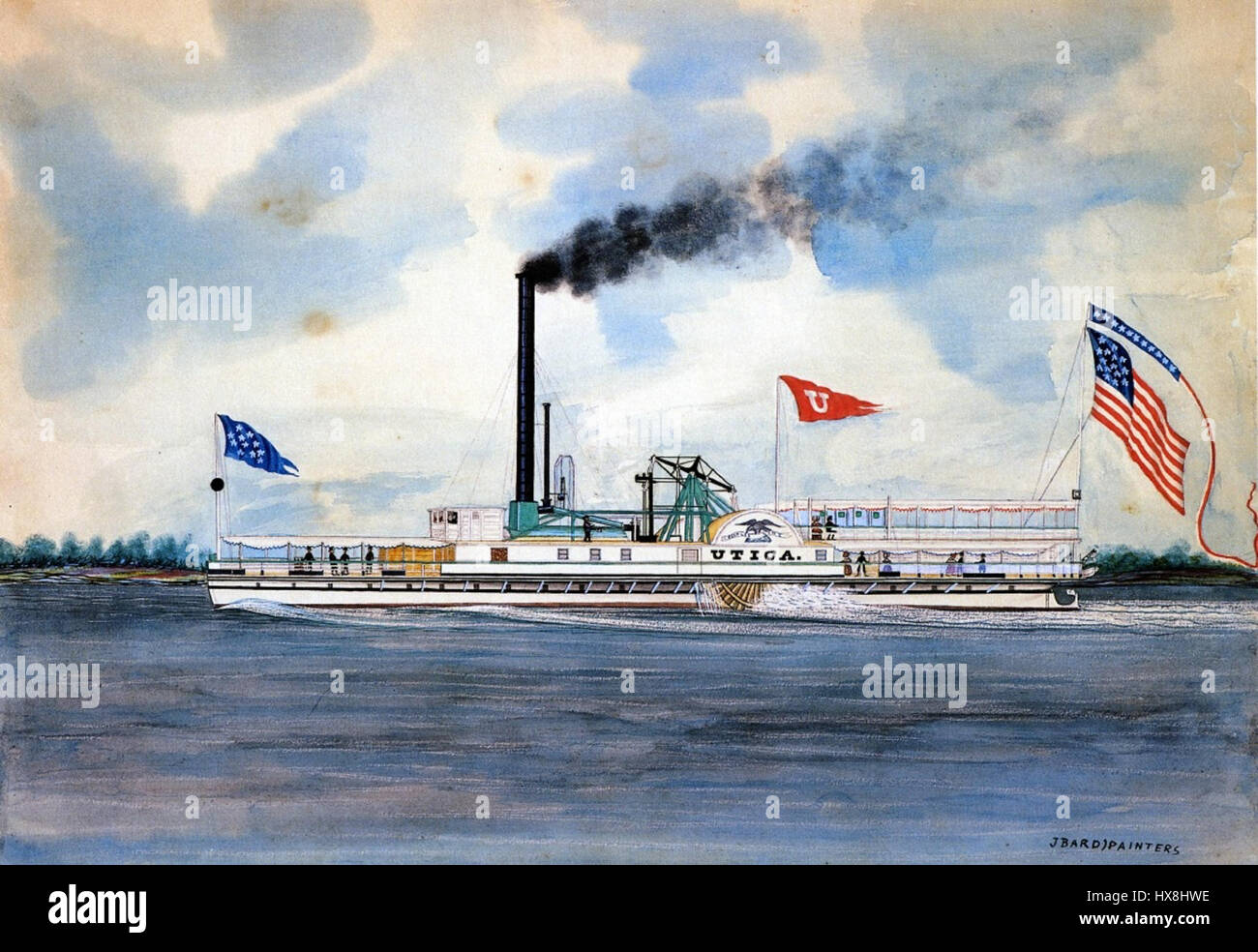The Utica was a steamboat built in 1836 by Bard Brothers. It was part ...