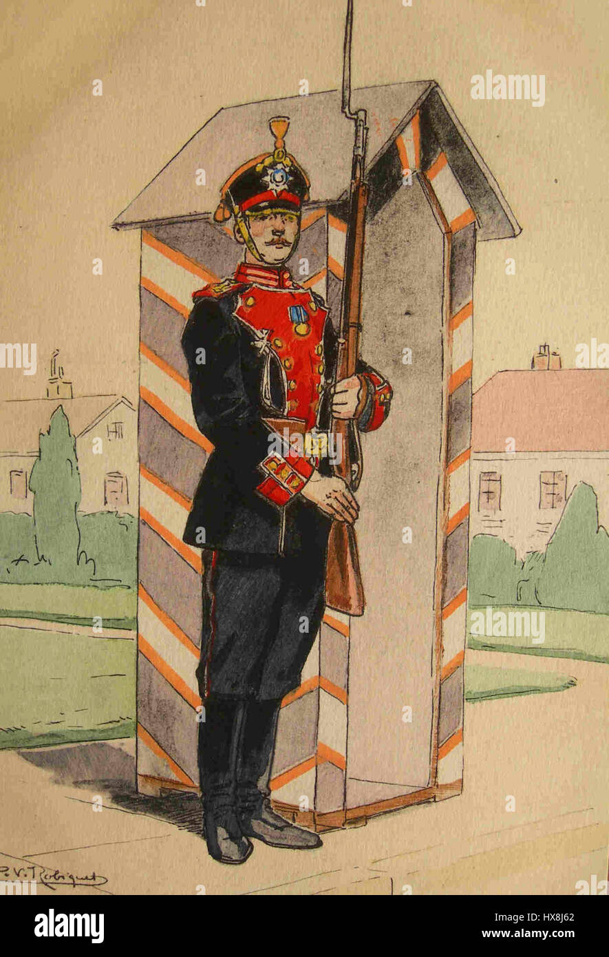 The 'Preobrazh Guard' refers to the elite military regiment of the ...