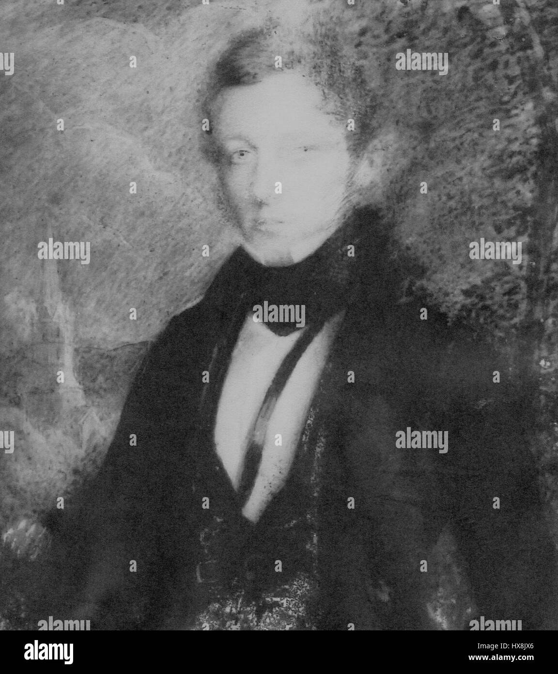 This portrait of Sharpe, depicting him at the age of 30, captures the ...