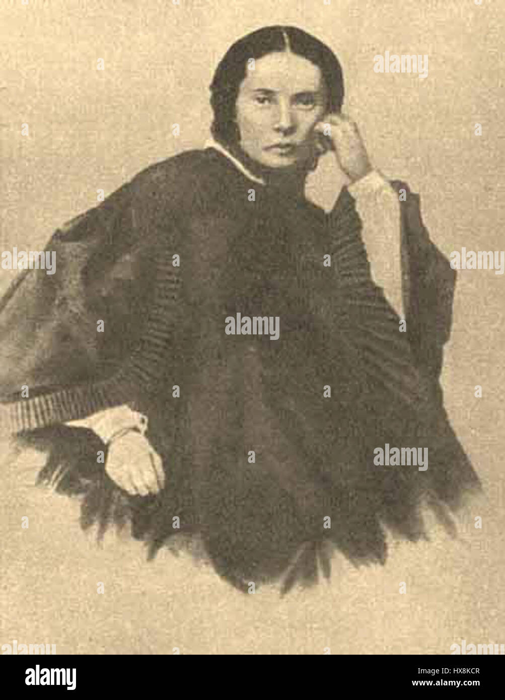 Maria Dostoevskaya, wife of the famous Russian novelist Fyodor ...