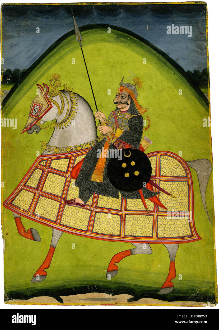 Rajput warrior hi-res stock photography and images - Alamy