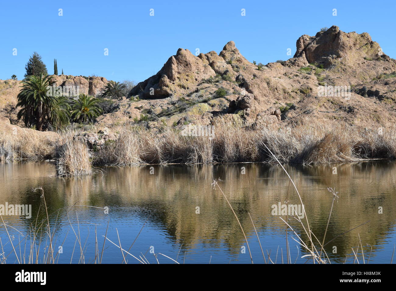 HIgh desert landscape Stock Photo - Alamy