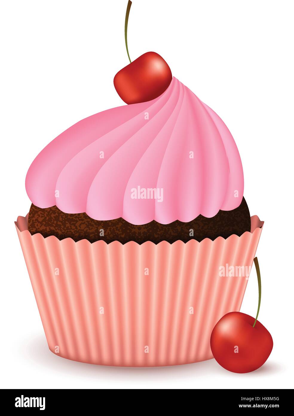 Sprinkle cupcake Cut Out Stock Images & Pictures - Alamy