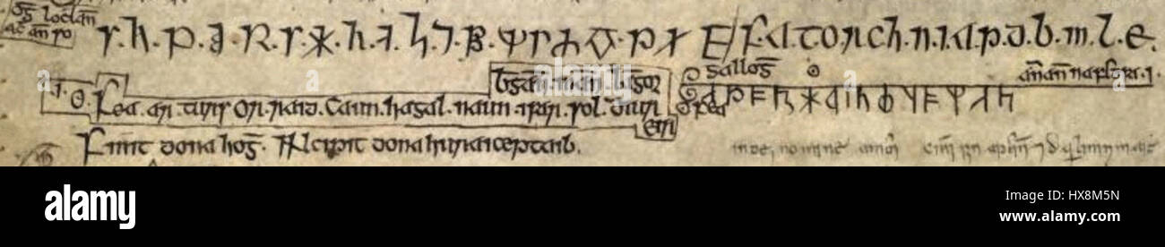 Futhark hi-res stock photography and images - Alamy