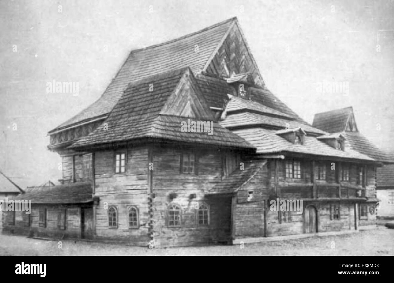 Zabłudów Synagogue, located in Poland, is a historic Jewish house of ...