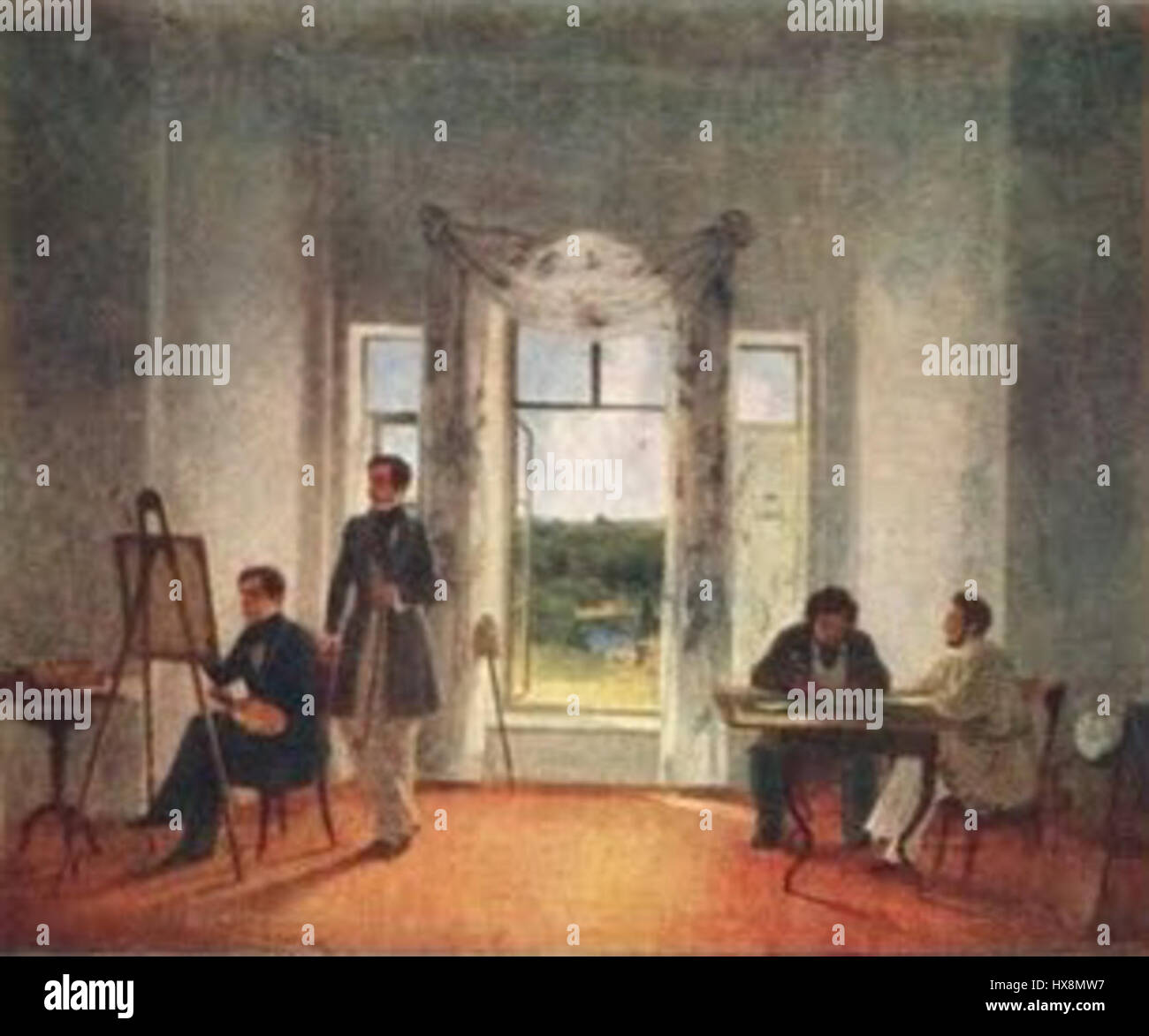 'Glinka in Kachanivka' is a painting by artist Vasily Sternberg ...