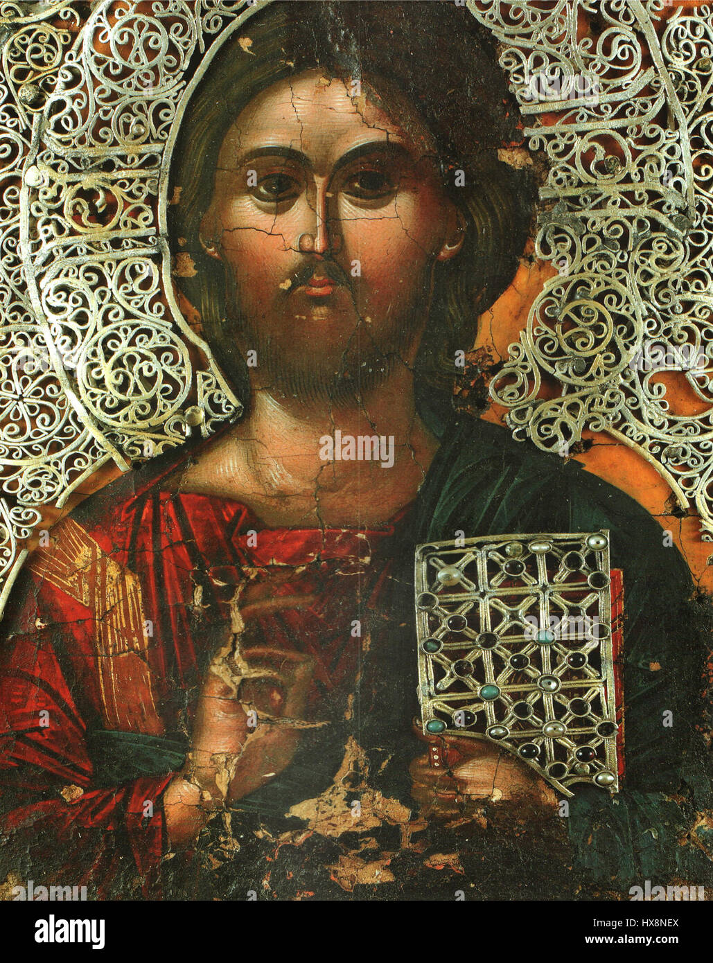 Icon of the christ pantokrator hi-res stock photography and images - Alamy
