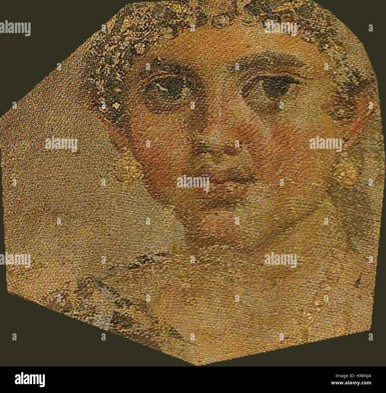 This portrait features the elder child of Aline, capturing the figure ...